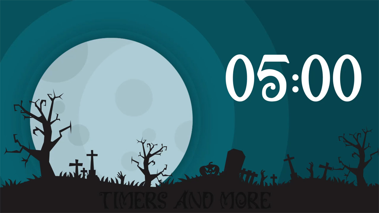 5 Minute Halloween Countdown Timer