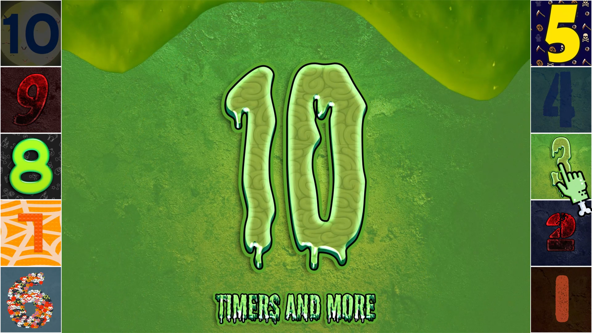 Countdown Numbers From 10 [HALLOWEEN EDITION 🎃]
